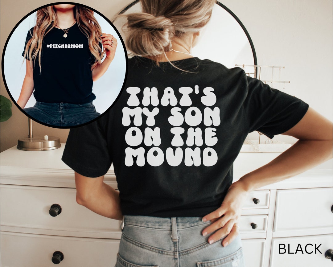Baseball Mom Shirt, Pitcher's Mom Shirt, Baseball Lovers, Game Day ...