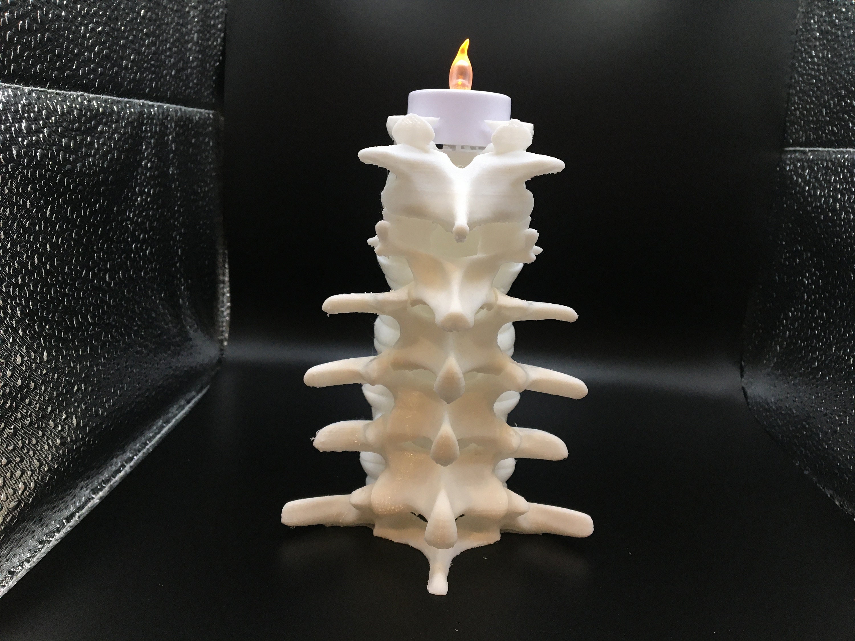 Spine Candle Holder 3D Printed Halloween goth Decor - Etsy UK