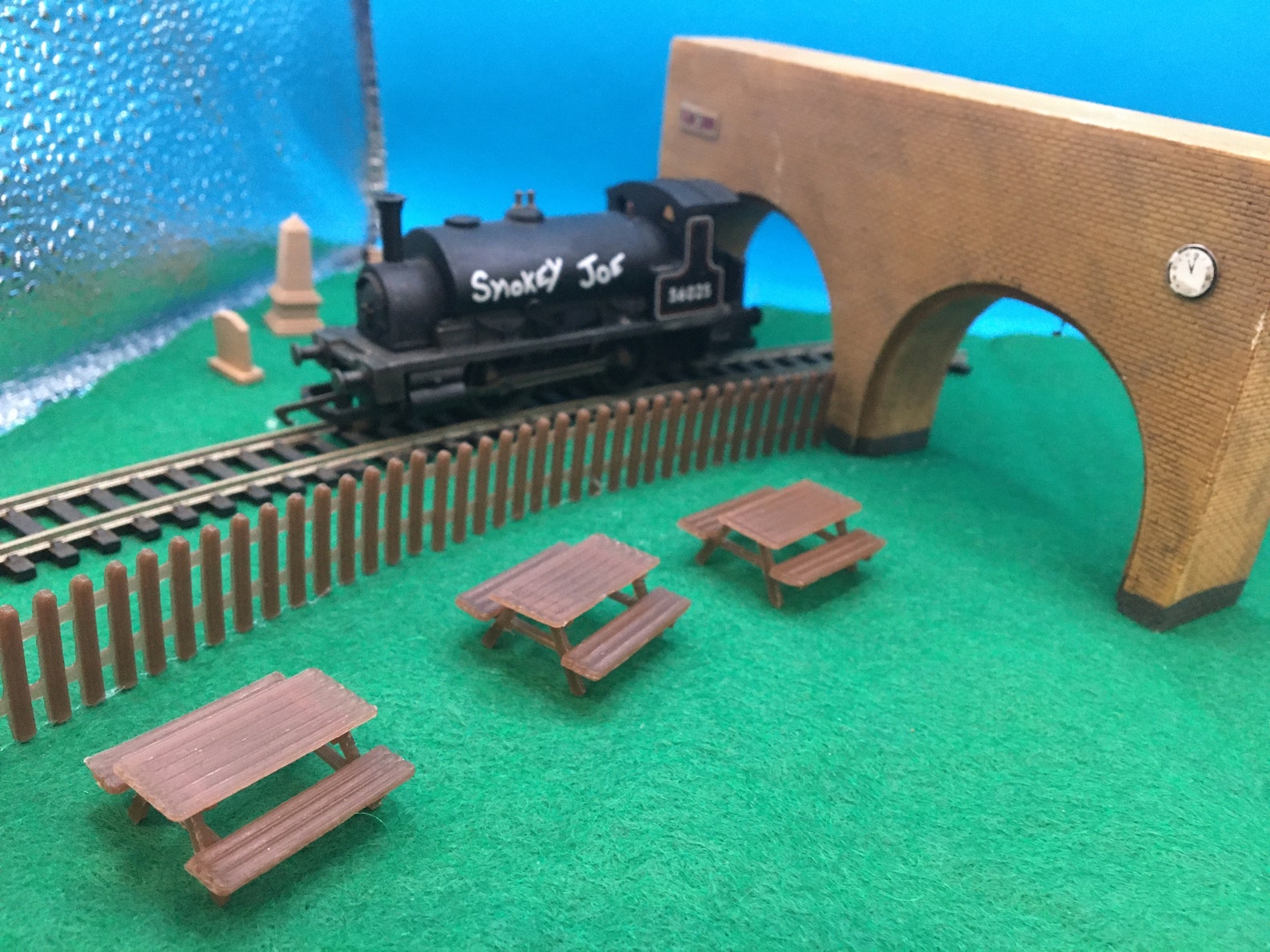 Scenery 1:76 OO Gauge. 3 No Picnic Benches UK [model Railway] - Etsy