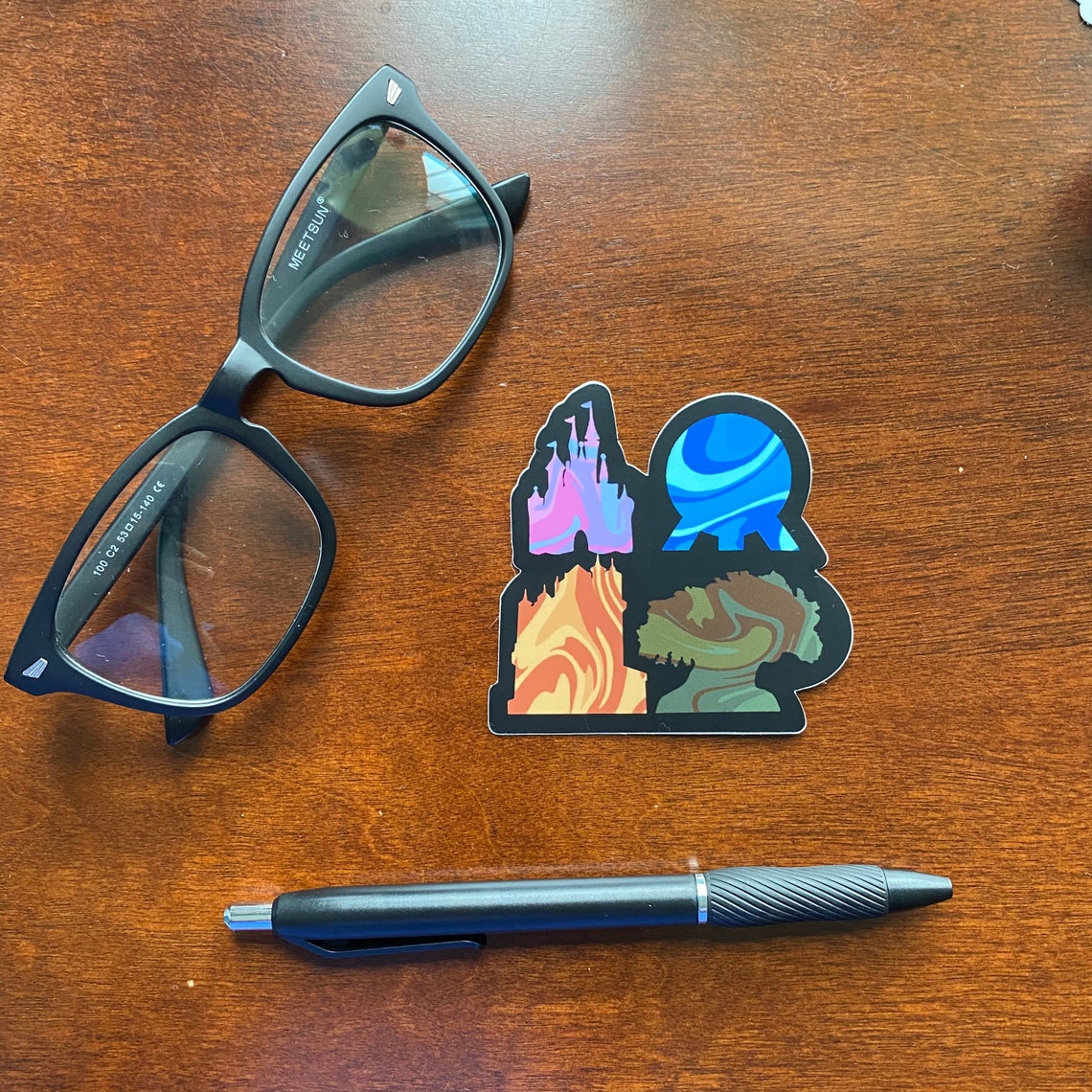 Park Icons Sticker - Etsy