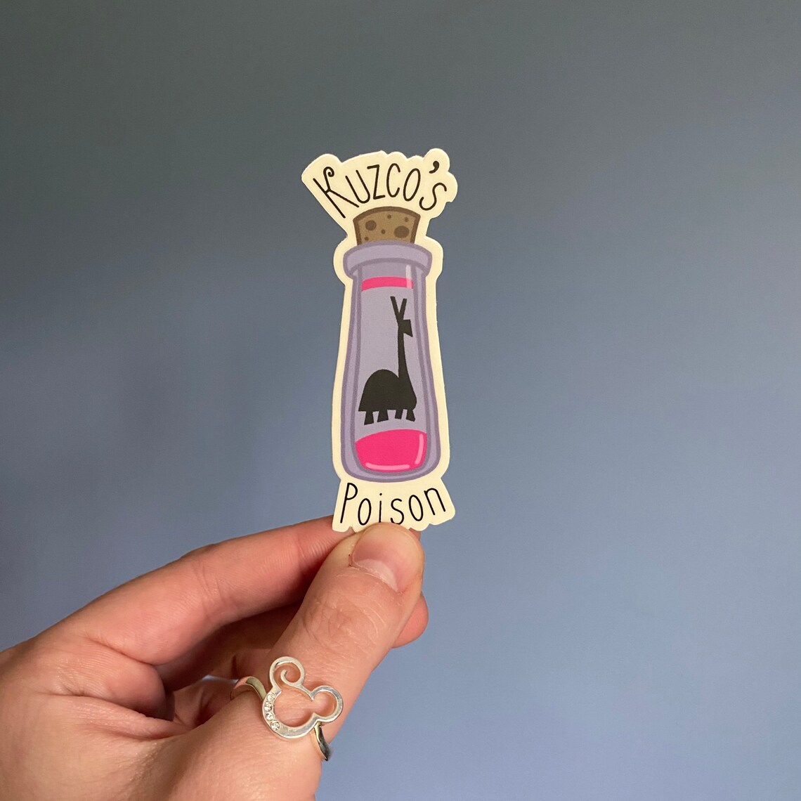 Kuzco's Poison Sticker | Etsy