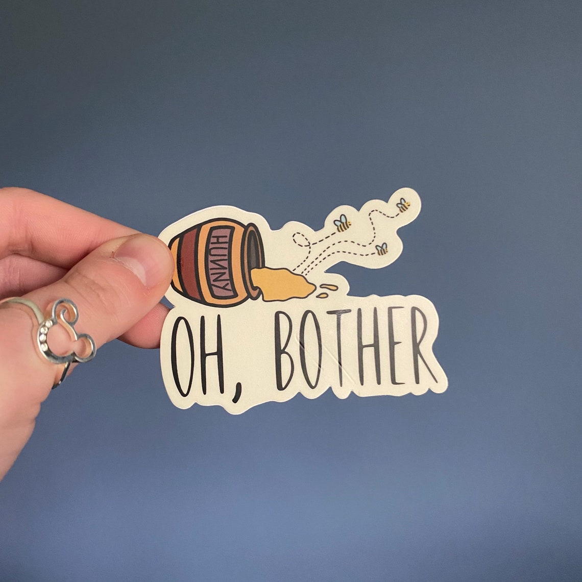 Oh Bother Sticker - Etsy