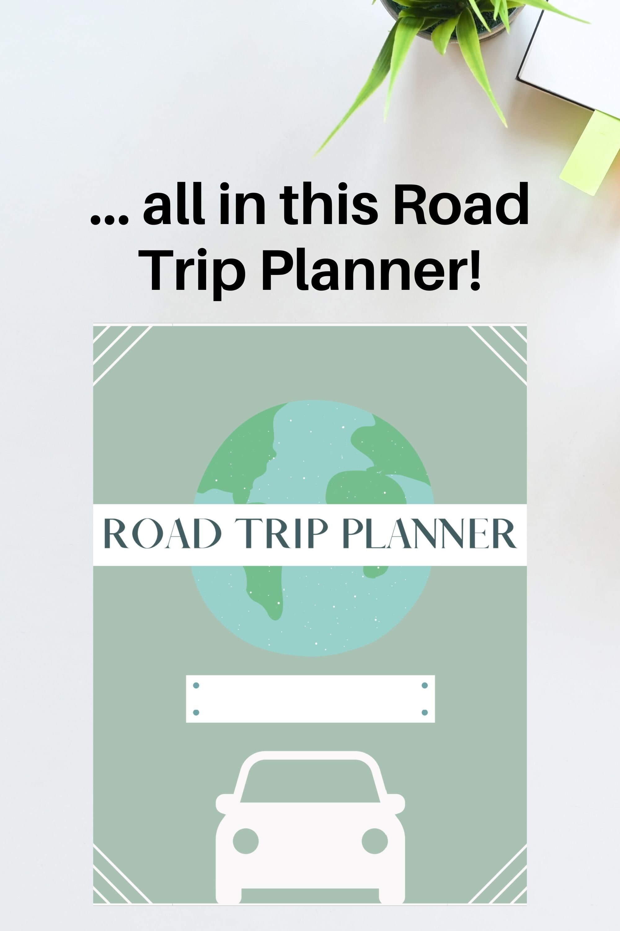 Ultimate Road Trip Planner Travel Itinerary | Road Trip Vacation ...