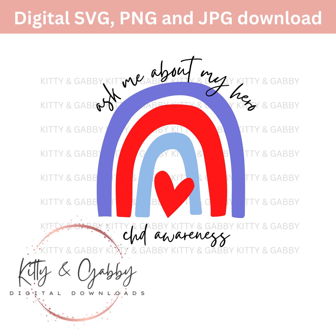 CHD Png, CHD Jpg, CHD Svg, Heart Month, Chd Digital Download, Chd Cut ...