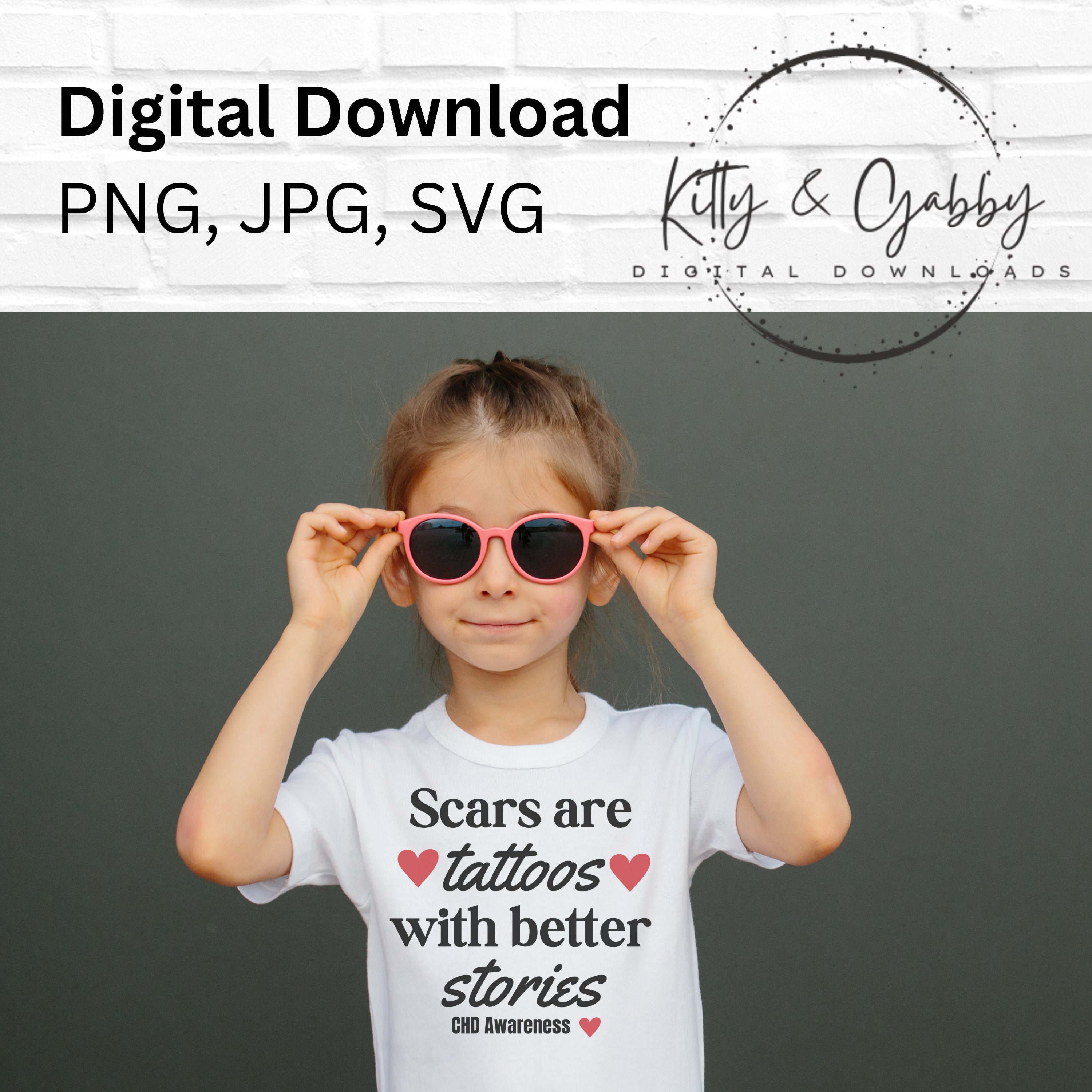 CHD Png, CHD Jpg, CHD Svg, Heart Month, Chd Digital Download, Chd Cut ...