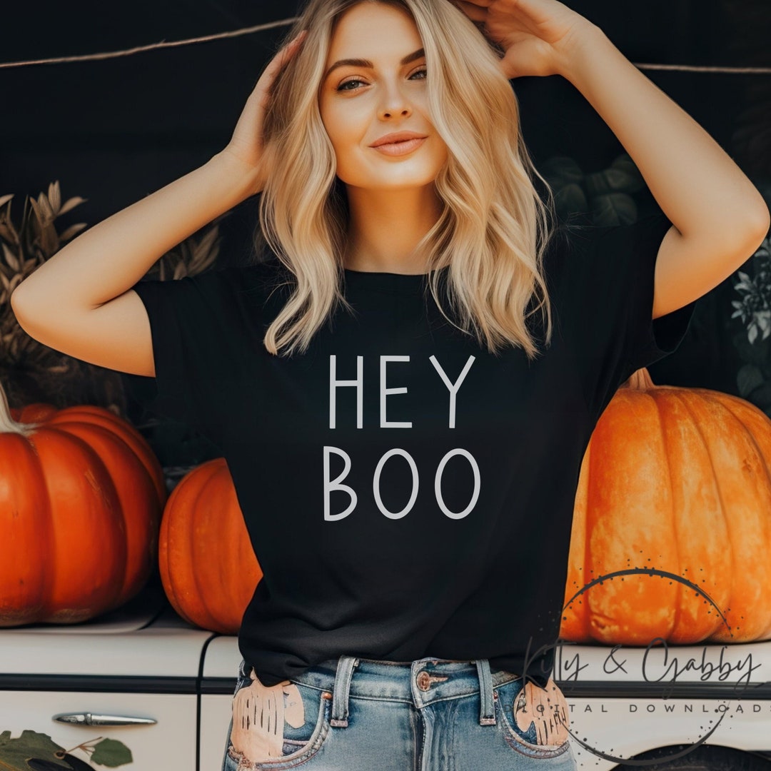 Hey Boo Halloween .svg, Cute Halloween Digital Download, Cricut ...