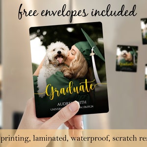 Graduation Magnets Photo/graduation Party Favors/graduation Magnet ...