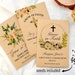 Personalized Seed Packets for Communion/bulk Baptism Favors for Boy ...
