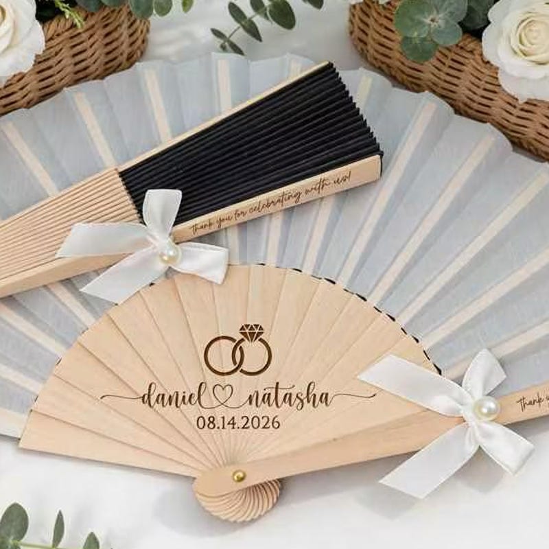 Palm Fans Wedding - Etsy