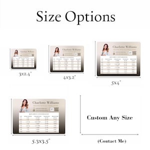 Custom Marketing Magnets/bulk Fridge Magnets/kitchen Conversions Chart ...