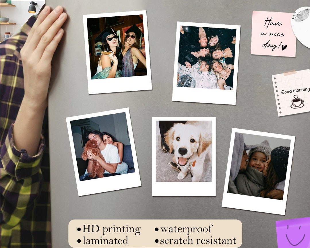 Custom Photo Gift Fridge Magnets Photo Print Personalized Gift Print ...