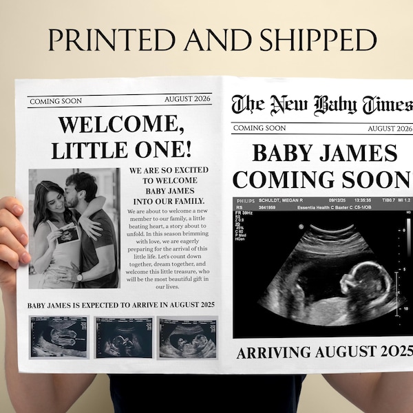 Newspaper Baby - Etsy