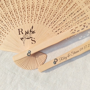 Personalized Wedding Fan Favors/wedding Folding Fans/wedding Ceremony ...