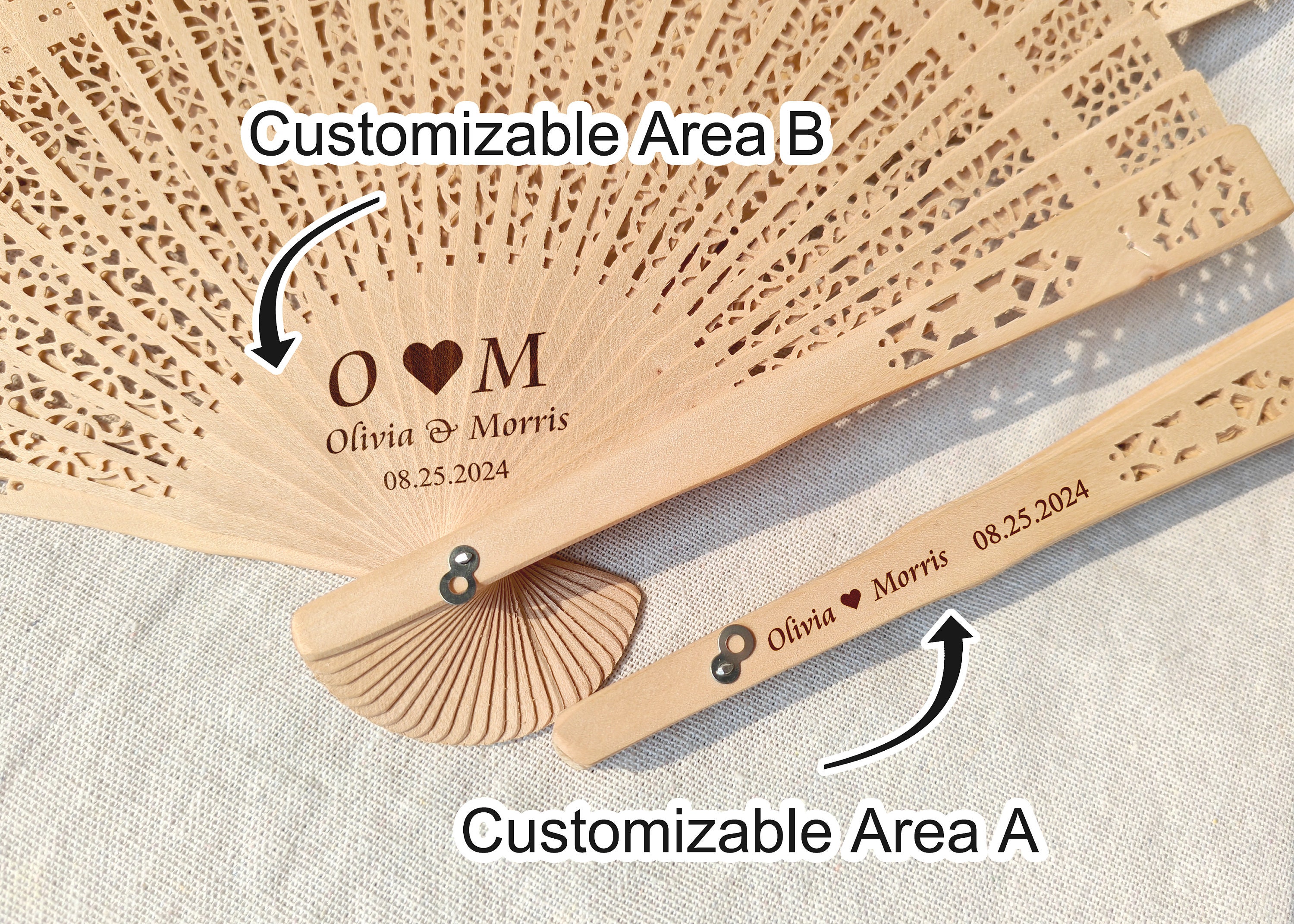 Graduation Fans Class of 2024 Custom Graduation Party Hand Fans ...