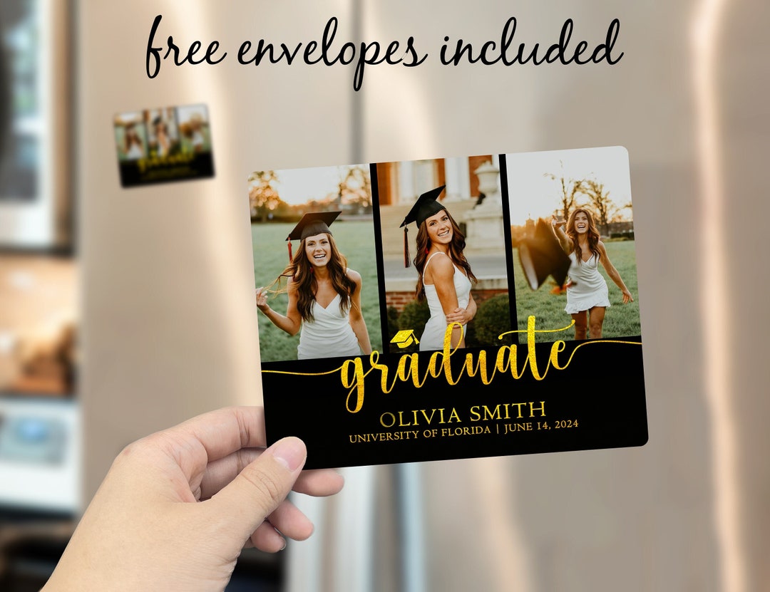 Graduation Photo Magnets/graduation Magnet Favors/graduation Party ...