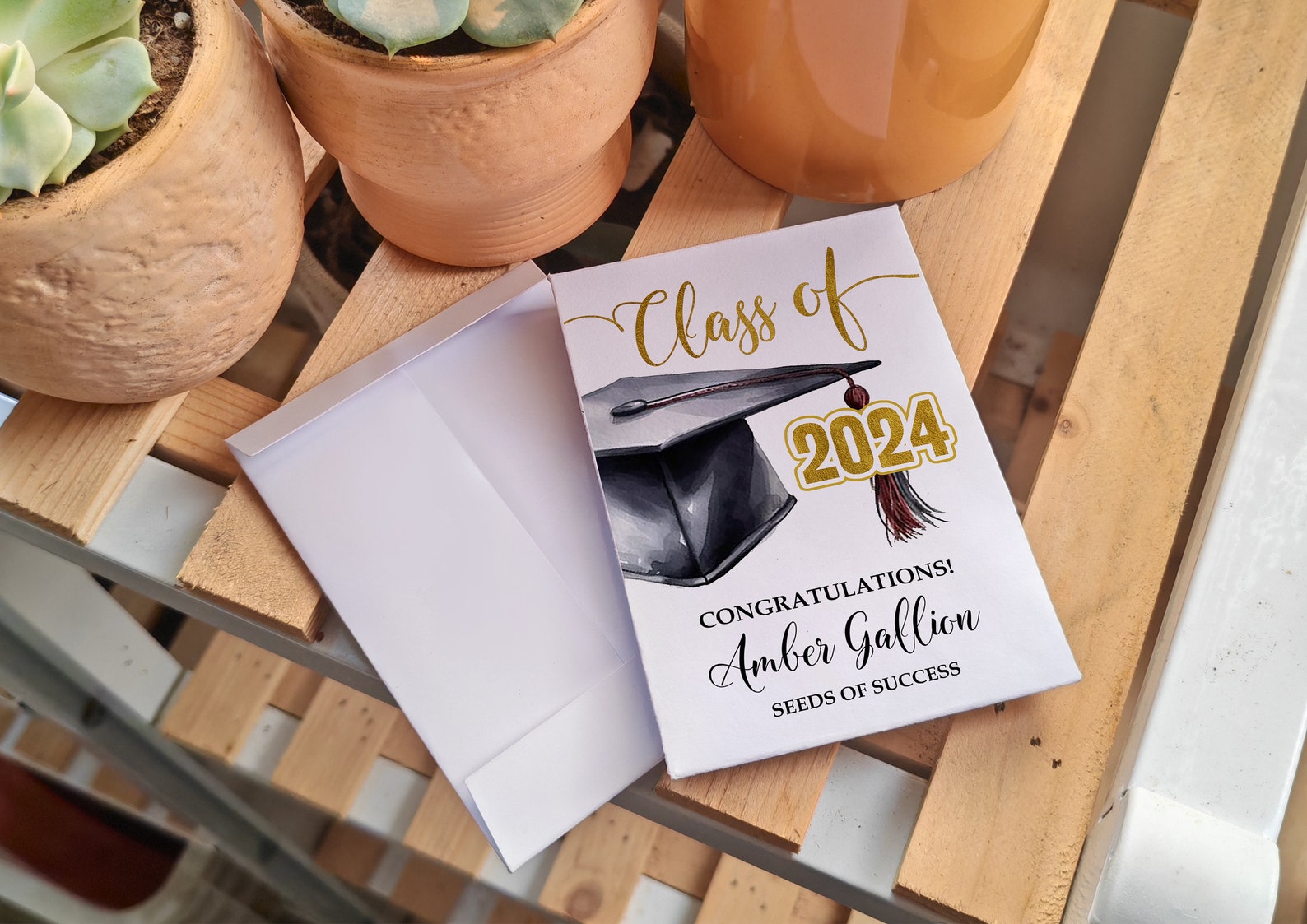 Graduation Seed Packets/graduation Party Favors for Guests/blooming ...