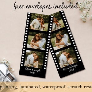 Custom Photo Strip Magnets Photo Booth Magnets Personalized Fridge ...