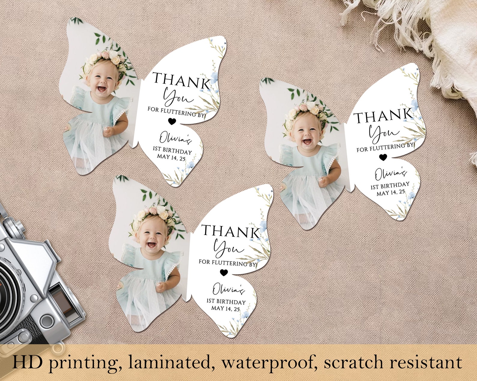 Birthday Magnets Favor Photo Magnet/custom Photo Magnet Favor ...