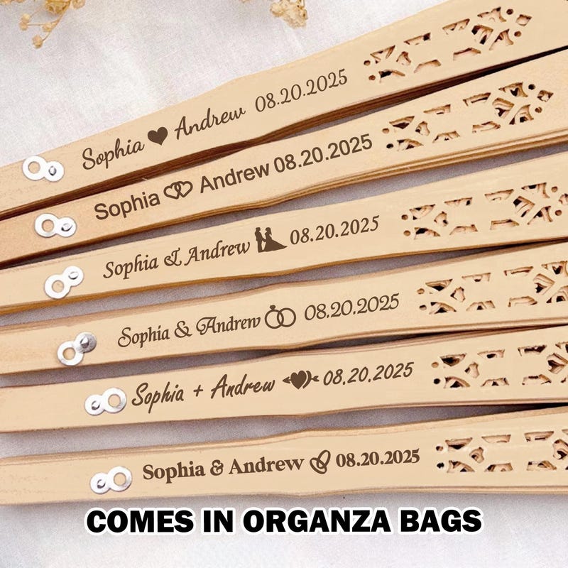 Personalized Fans - Etsy