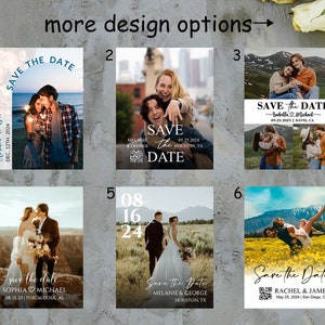 Unique Wedding Magnetic Invitation/personalized Save the Date Photo ...