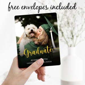 Graduation Magnets Photo/graduation Party Favors/graduation Magnet ...