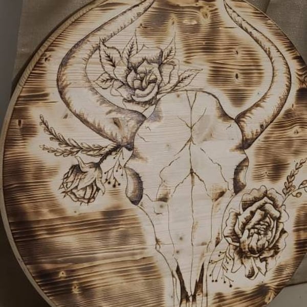 Wood Burned Art - Etsy