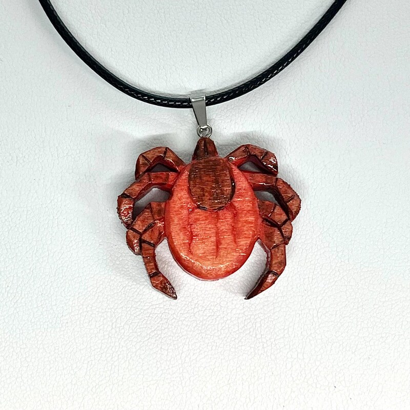 Carved Wooden Pendant - Etsy