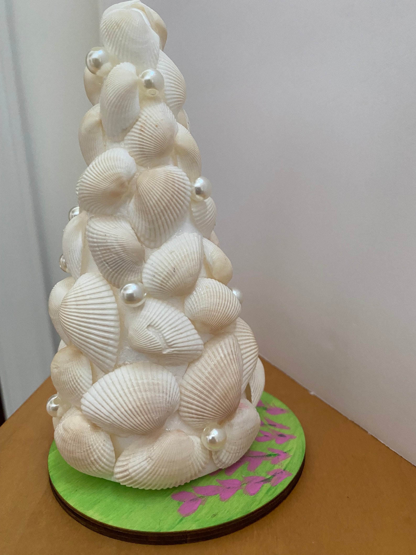 Sea Shell Tree Beach-themed Weddings Nautical Centerpieces Shell Crafts ...