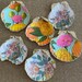 Flat Scallops Decoupaged in Beautiful Colors and Designs,ring Dish at ...