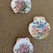 Flat Scallops Decoupaged in Beautiful Colors and Designs,ring Dish at ...