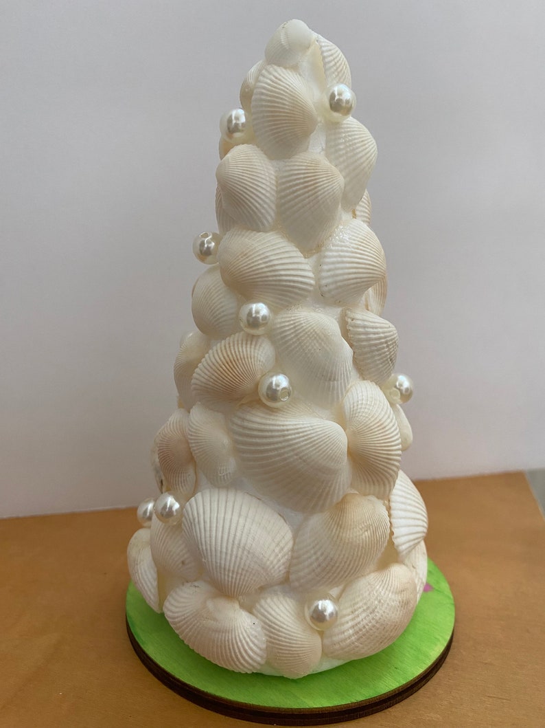 Sea Shell Tree Beach-themed Weddings Nautical Centerpieces Shell Crafts ...
