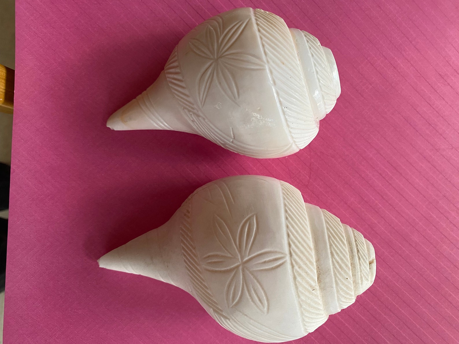 Large White Conch Nautical Decorative Accent Beach Themed Decor Wedding ...