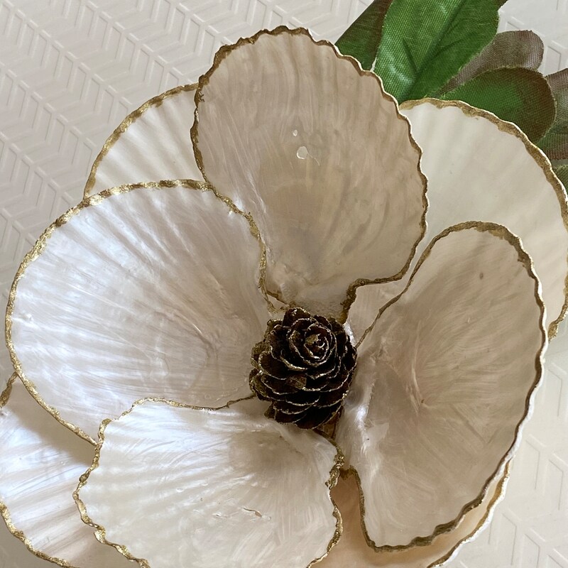 Shell Flowers - Etsy