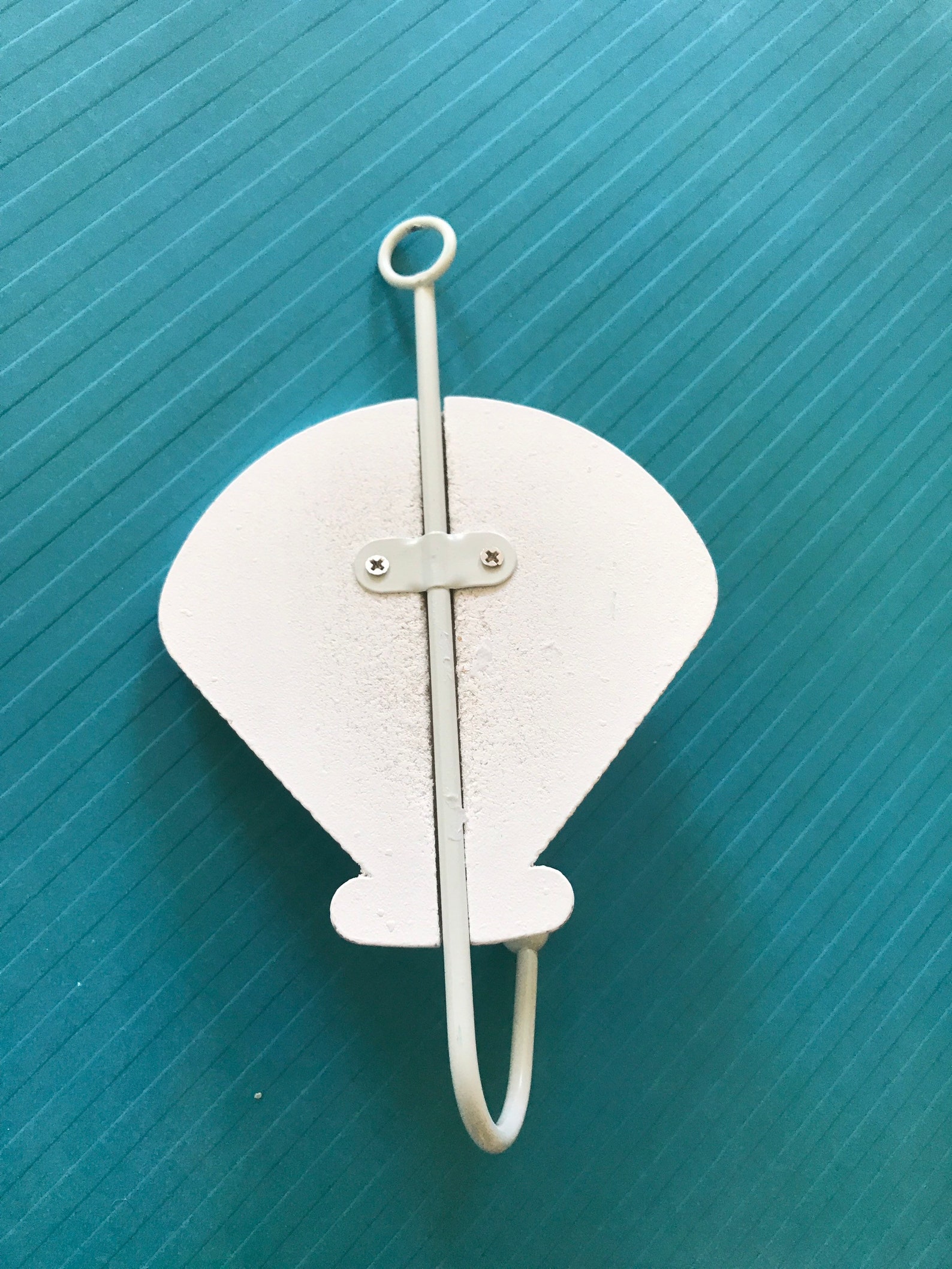 Wall Hooks Coastal Nautical Theme, Starfish Scallop Shell Snail Shell ...