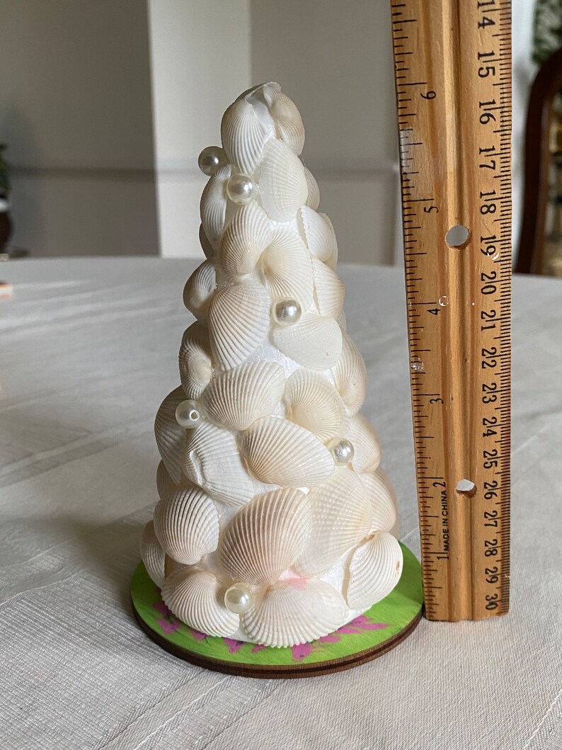 Sea Shell Tree Beach-themed Weddings Nautical Centerpieces Shell Crafts ...