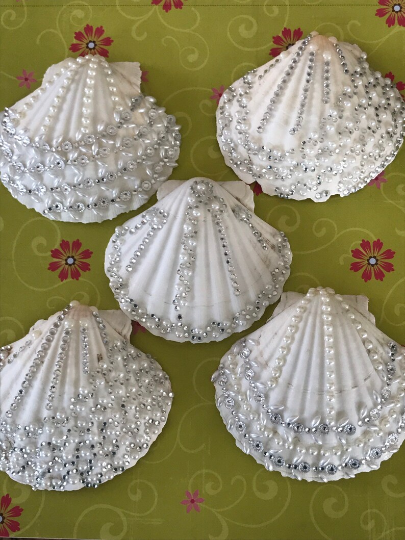 Personalized Wedding Anniversary Decorative Shell Favors Bridesmaids ...