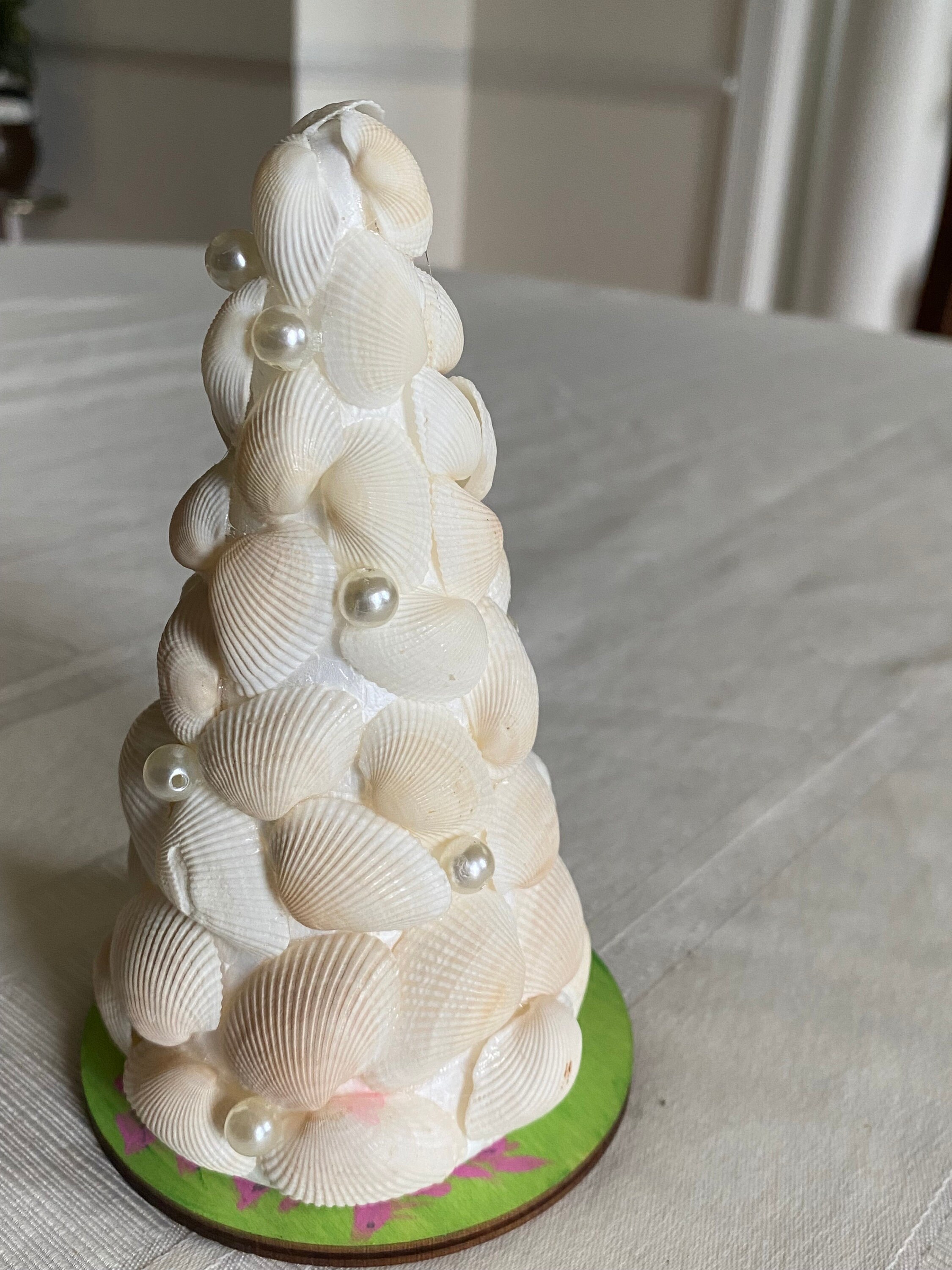 Sea Shell Tree Beach-themed Weddings Nautical Centerpieces Shell Crafts ...
