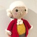 Crochet Mozart Plushie Doll, Classical Music Toy - Etsy