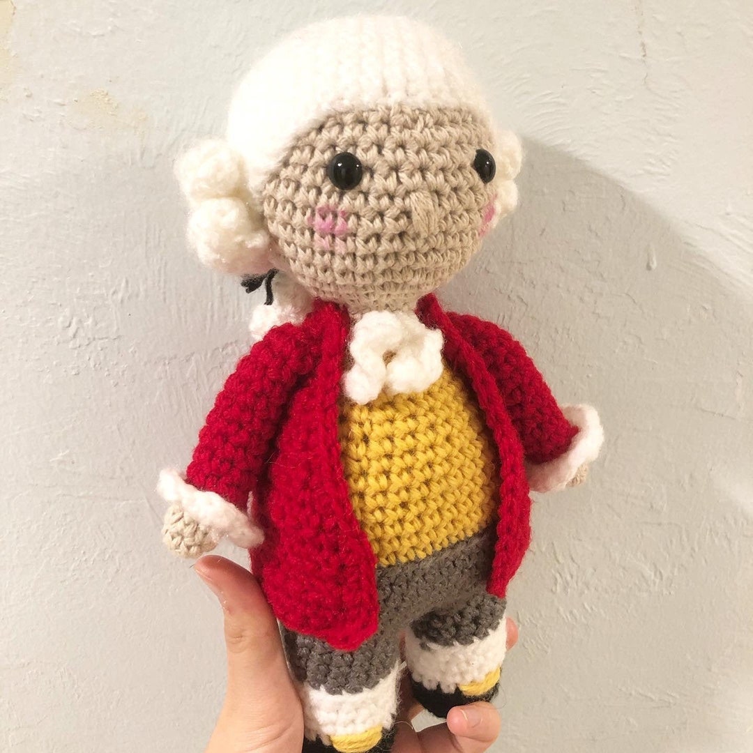 Crochet Mozart Plushie Doll, Classical Music Toy - Etsy