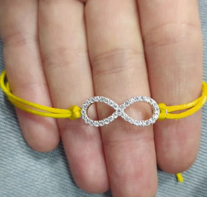 Infinity sign bracelet/Red String Bracelet/Amulet | Etsy