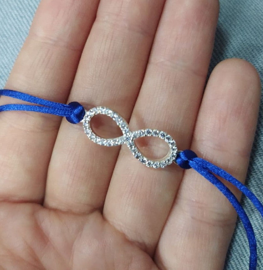 Infinity sign bracelet/Red String Bracelet/Amulet | Etsy