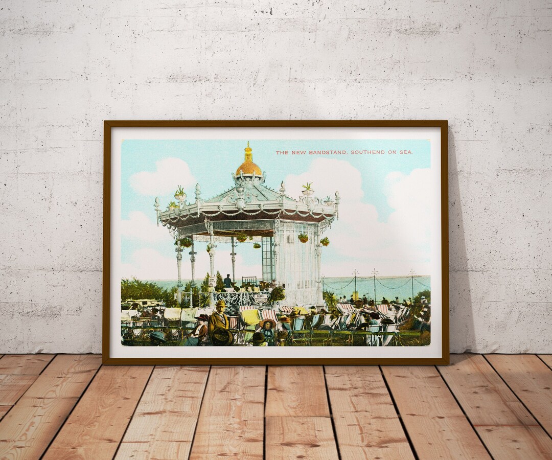 Southend on Sea Bandstand / Print / Poster / A4 & A3 Sizes - Etsy