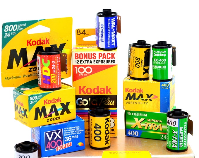RECENTLY EXPIRED Kodak Ultramax Color 35mm 400 Iso/speed Film 24 ...