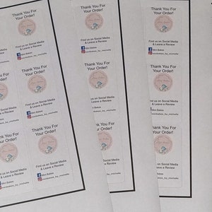 Custom Box Seals, Matte Stickers, Logo Stickers, Personalised Stickers ...