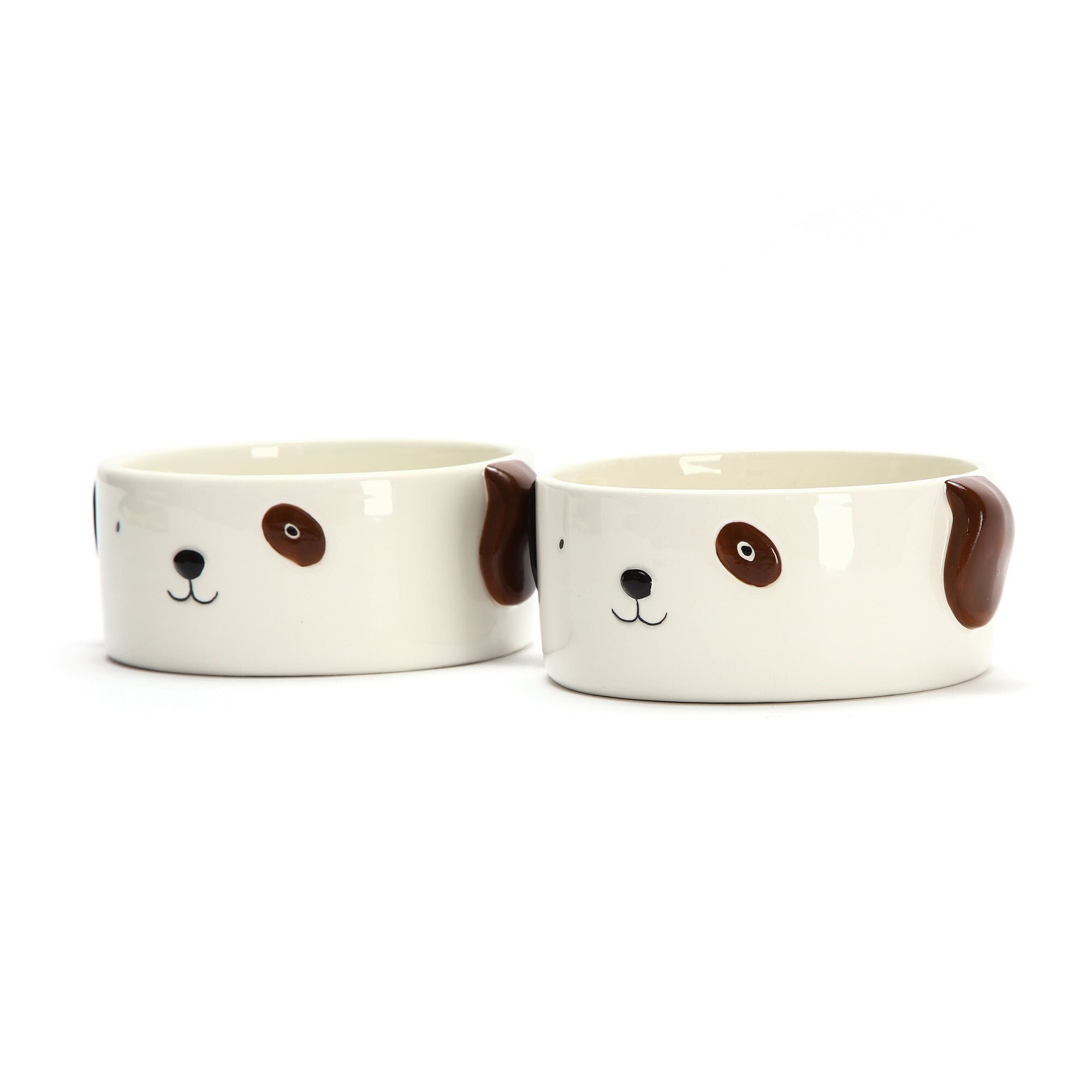 ADORABLE SMALL DOG Bowls Set of 2 Each Bowl is 4 Wide - Etsy