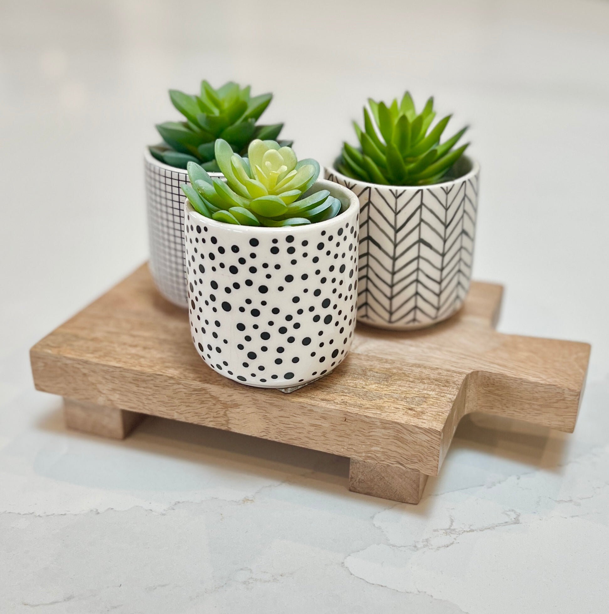 Mango Wood Pedestal Stand Mango Wood Pedestal Board Wood Riser Board ...