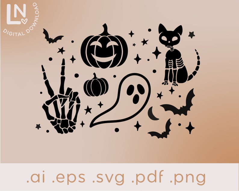 Spooky Halloween SVG | Spooky Ghost Svg Png | Halloween Shirt SVG ...