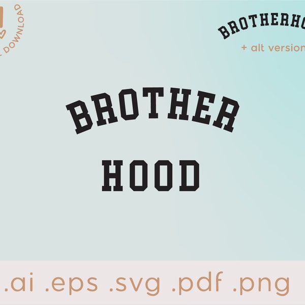 Brotherhood Svg - Etsy