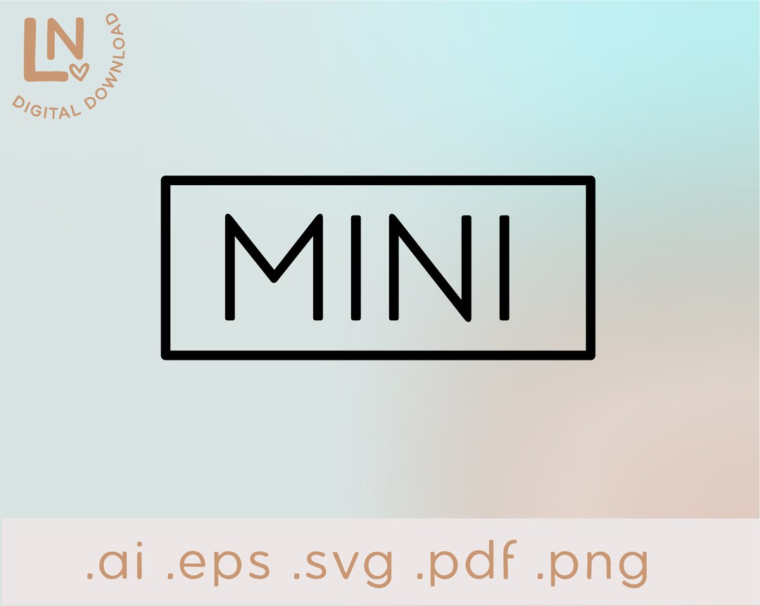 Mini Box SVG Cut File | Mini + Mama Png Svg Cutfile - Etsy