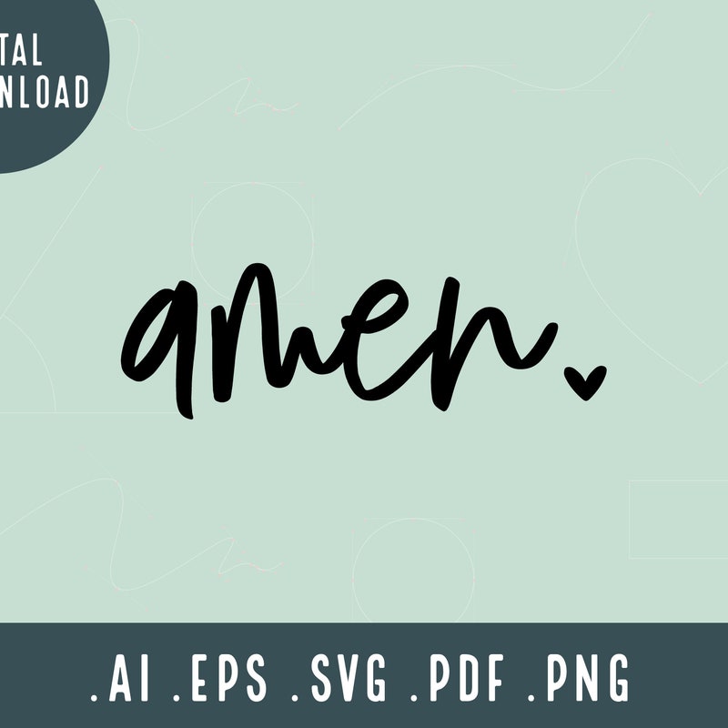 Amen Svg - Etsy